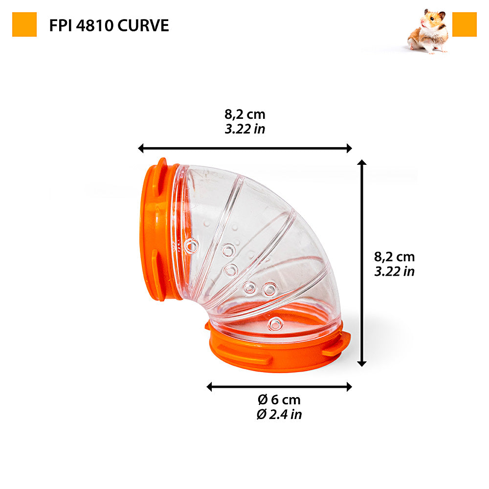 Tube FPI 4810 CURVE Ferplast | Ferplast U.K.